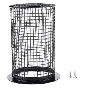 plplaaoo square reptile protection lampshades, reptile anti scald lamp cover, reptile heater lamp guard, lampshade mesh cover, reptile lamp cover for reptile lizards spider scorpion