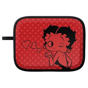 Betty Boop Classic HDX Case Cover Compatible with Apple AirPods Pro (Boop Kisses)