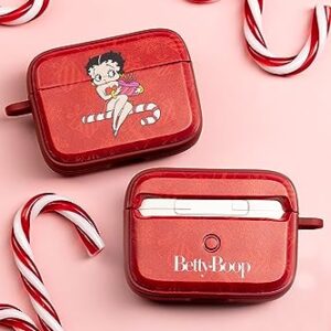 Betty Boop Christmas HDX Case Cover Compatible with Apple AirPods Pro (Candy Cane)