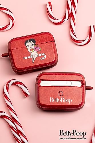 Betty Boop Christmas HDX Case Cover Compatible with Apple AirPods Pro (Candy Cane)