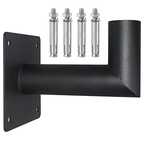 Bloazzup 1000LED Parking Light 90 Degree Wall Mount Bracket Slip Fitter Wall L-Shaped Support Tenon Adapter for Outdoor Commercial LED Area Light Street and Garden Light