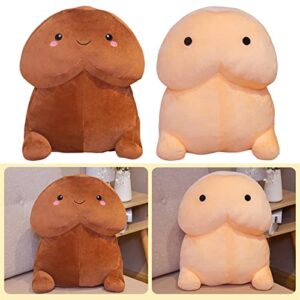 Meideli Cute Penis Plush Funny Stuffed Animal Simulation Penis Toy Sofa Pillow Ornament A 30cm