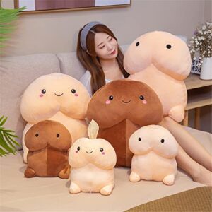 Meideli Cute Penis Plush Funny Stuffed Animal Simulation Penis Toy Sofa Pillow Ornament A 30cm