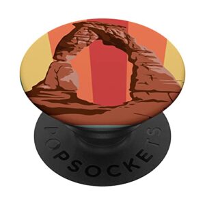 arches souvenir national park moab canyon souvenir hiking popsockets swappable popgrip