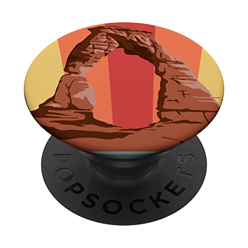 Arches Souvenir National Park Moab Canyon Souvenir Hiking PopSockets Swappable PopGrip