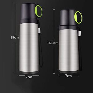 MMLLZEL Thermos Bottle Stainless Steel Vacuum Flask Travel Coffee Thermo Mug School Insulated Home Cup (Color : D)