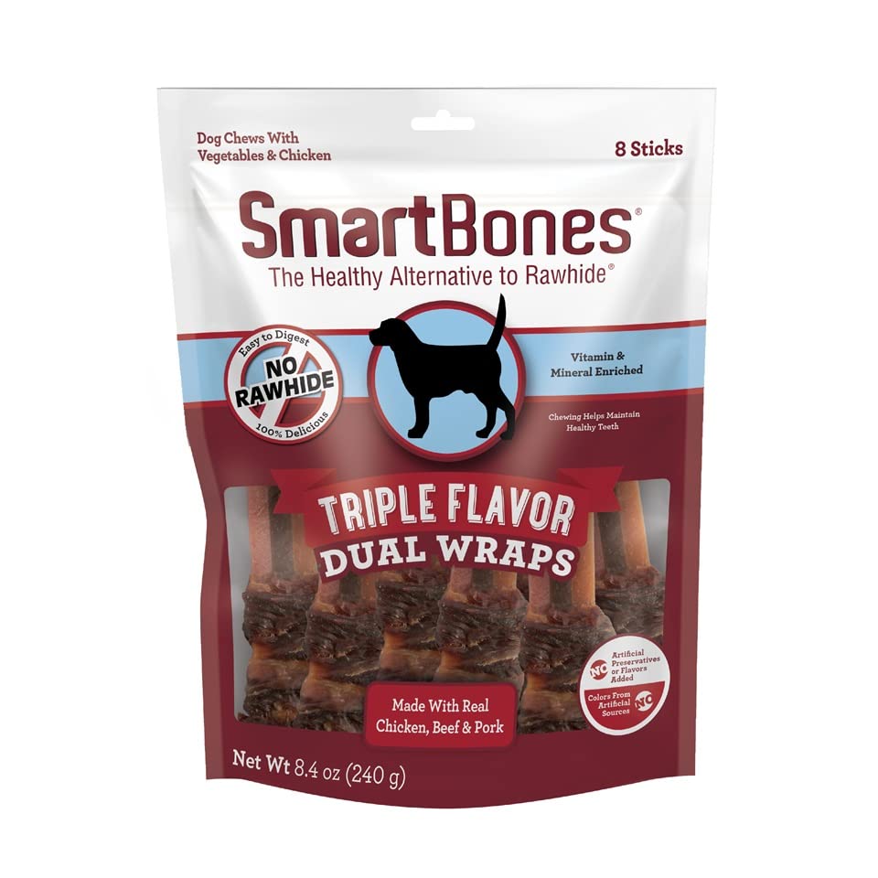 SmartBones Triple Flavor Dual Wraps