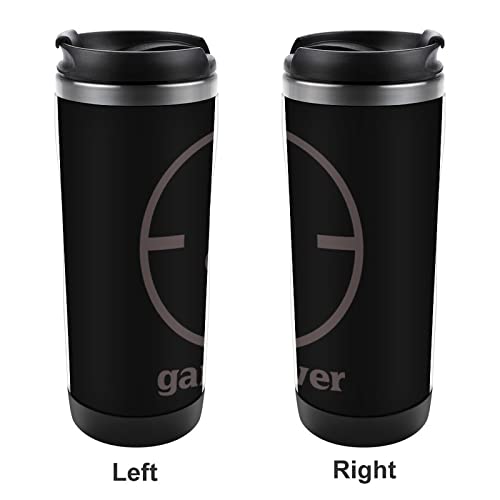 Squirrel Hunter Travel Coffee Mugs with Lid Insulated Cups Stainless Steel Double Wall Water Bottle