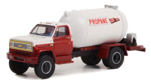 greenlight 45160-a s.d. trucks series 16 - 1985 chevy c-65 propane truck - lp gas 1:64 scale diecast