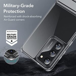 ESR for Samsung Galaxy S23 Case, Boost Kickstand S23 Case with 3 Stand Modes, Military-Grade Drop Protection, Supports Wireless Charging, Shockproof Slim Phone Cover with Patented Kickstand, Clear