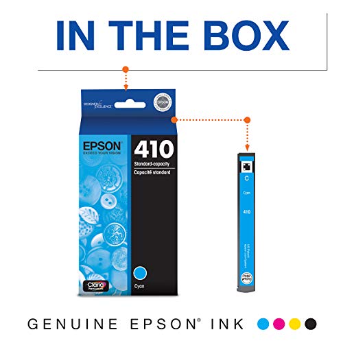 Epson T410 Claria Premium -Ink Standard Capacity Cyan -Cartridge & T410 Claria Premium -Ink Standard Capacity Yellow -Cartridge & T410 Claria Premium -Ink Standard Capacity Magenta -Cartridge