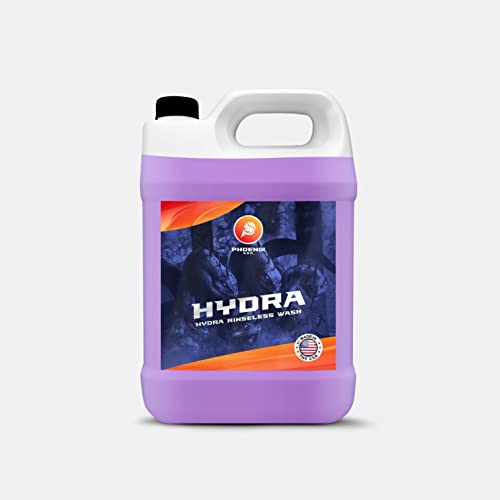 Phoenix E.O.D. Hydra Rinseless Wash - 1 Gallon - Encapsulates and Emulsifies Dirt, Safe on Paint, Coatings, and Wraps. (Gallon)