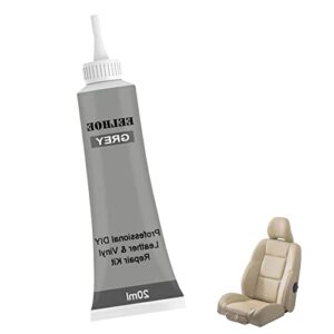 leather repair gel for car seats | leather color restorer & applicator - complementary color repair paste, pu leather repair paint gel for sofa, jacket, furniture, car seats, 20ml caneem