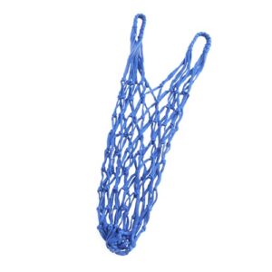 iplusmile 2 pcs Treat Coop Mesh Fruit Horses& Large Gooseblue for Feeder Practical Full Waste Nets Chicken Farm Bag- Hay Rope Net- Vegetable Holder Net Simulates Tote Goat Poultry Small