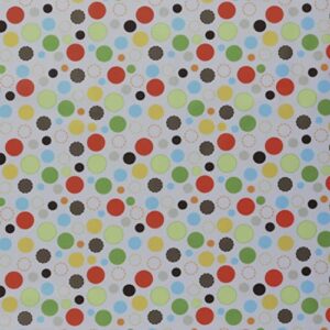 mook fabrics pul-ls179 j-multi dot, white, 15 yard bolt