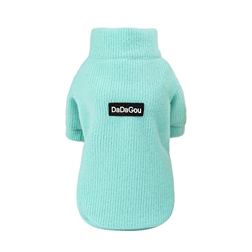 Pet Clothes Zipper Slim Fit Fall and Winter Sweater New Pet Clothing Cute Supplies for Small Dogs Tutu Jacket Cold Winter Coat Girl Boy Cute Puppy Apparel