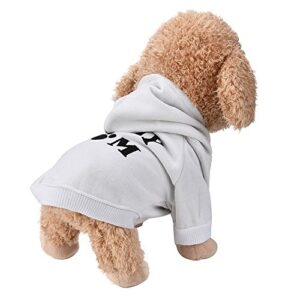 Extra Small Chihuahua Clothes Cotton Puppy Fashion Small Costume Dog T-Shirt Blend Pet Clothes Dog Sweater Dress Warm