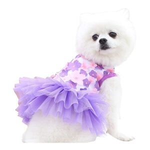 adopt dog clothes dress pet supplies cute dress spring cotton summer cotton pet clothes small female vest t-shirts winter puppy sweatshirt pajamas