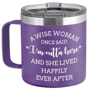 retirement gifts for women - going away gift for coworker, boss, friends - goodbye gifts, farewell gifts, coworkers leaving gifts - retired gifts for women - christmas retirement party - 14 oz mug