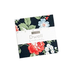 Dwell Charm Fabric Pack 55270PP from Moda by The Pack