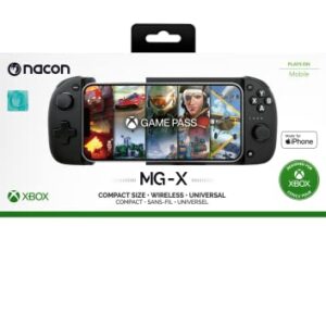 RIG Nacon MG-X for iPhone - MFi Wireless Mobile Gaming Controller for Apple iOS