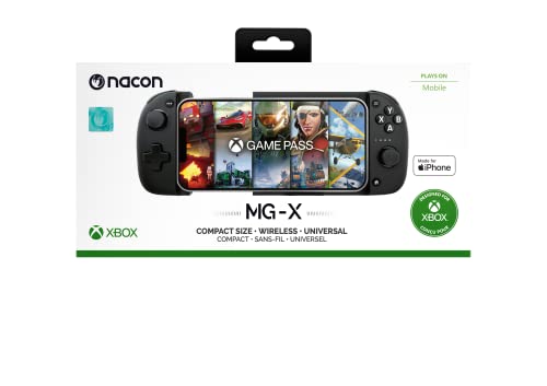 RIG Nacon MG-X for iPhone - MFi Wireless Mobile Gaming Controller for Apple iOS