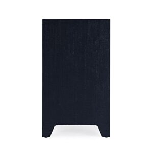 Butler Specialty Company ASOS Raffia 1 Drawer Nightstand - Navy Blue