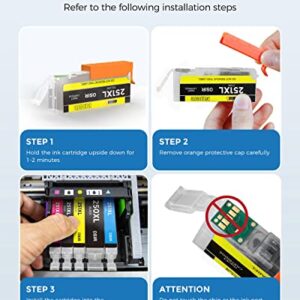 CLI-251XL Compatible Ink Cartridge Replacement for Canon 251 Ink Cartridges Combo Pack High Yield Use to PIXMA MX922, MG5420, MG5520, MG5522, MG6320, MG6620, MG7520, iP7220 Printer (3 Pack)