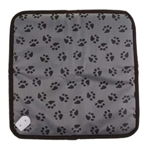 Heated Pet Pad, Self-Warming Pet Pad, Heated Pet Bed, Electric Heating pad for Cats Dogs, Temperature Adjustable Heating Pad