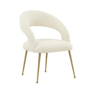 rocco cream boucle dining chair