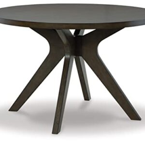 Signature Design by Ashley Wittland Contemporary Dining Table, Dark Brown