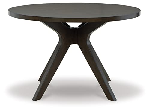 Signature Design by Ashley Wittland Contemporary Dining Table, Dark Brown