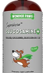 Premium Liquid Glucosamine for Dogs – Extra Strength Joint Support, Flexibility, Cartilage & Mobility - Hip and Joint Supplement with Chondroitin, MSM, Collagen & Hyaluronic Acid - All Ages (16 oz)