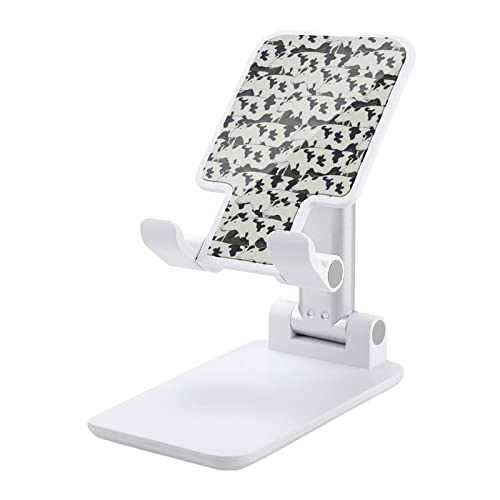 All Cows Pattern Cell Phone Stand Foldable Adjustable Cellphone Holder Desktop Dock Compatible with iPhone Switch Tablets (4-13")