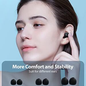 Wireless Earbuds Upgraded 5.3 Headphones with LED Power Display Charging Case IPX7 Waterproof Ear Buds in-Ear Earphones with Microphones for Android Gaming PC Computer Laptop TV Music Sport