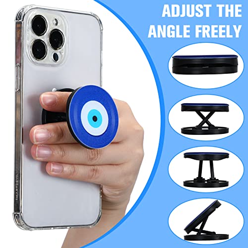 3 Pieces Phone Grip with Expanding Kickstand Evil Eye Mini Grips for Phones Black Phone Stand Phone Finger Expanding Stand Holder for Almost Phones Cases