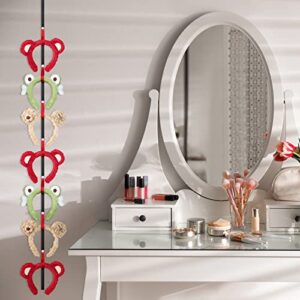 Riakrum 4 Pieces Mouse Ears Headband Holder Hair Bow Hanging Wall Display Decor Vertical Headband Organizer Storage Display Headpiece Hair Accessories Hanger Organizer for Women Girls