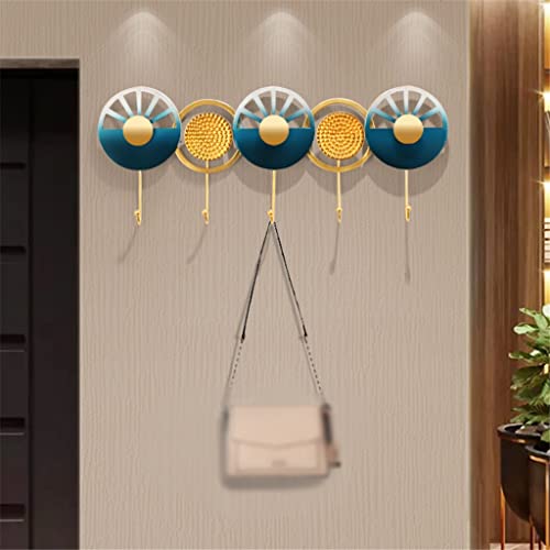 LHLLHL Creative Door Coat Hooks Hang Porch Racks Personalized Coat Hooks Fashion Metal Hooks