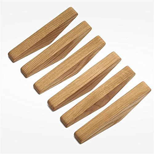 LHLLHL Natural Wood Wall Coat Rack Clothes Hanger Wall Mounted Coat Hook Decorative Key Handbag Storage Room Decor