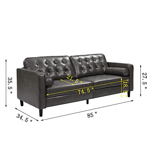 THSUPER 6 Seaters Oversized Sleeper Sectional Couches for Living Room Furniture Studio Apartment