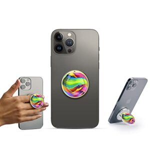 HANDL New York: Paint Swirls - Handl Benjamin Collection - Phone Grip and Stand for Smartphone