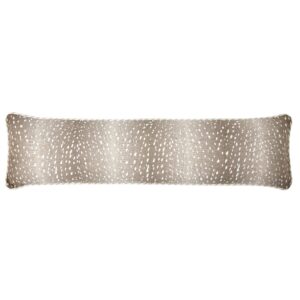 mud pie animal print pillows, fawn