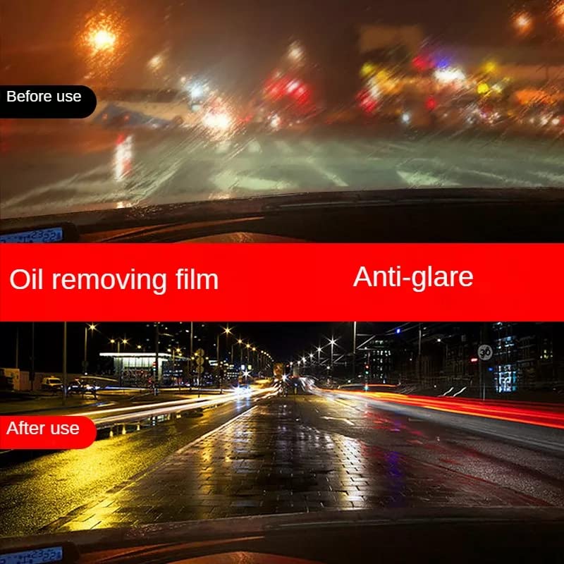 DEITSH 120ML Automobile Glass Oil Film Cleaning Paste Strong Removal of Automobile Front Glass Oil Film Sewage Acid rain Mark polishing Waterproof Cleaning Paste