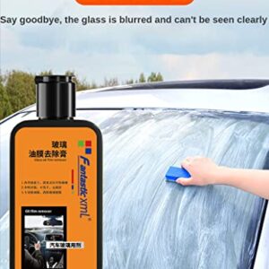 DEITSH 120ML Automobile Glass Oil Film Cleaning Paste Strong Removal of Automobile Front Glass Oil Film Sewage Acid rain Mark polishing Waterproof Cleaning Paste