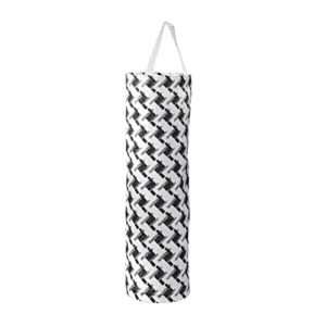 galand grocery bag holder large capacity multipurpose peva wall-hanging grocery bag dispenser holder for household black