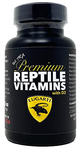 Lugarti Ultra Premium Reptile Vitamins - with D3-3 oz