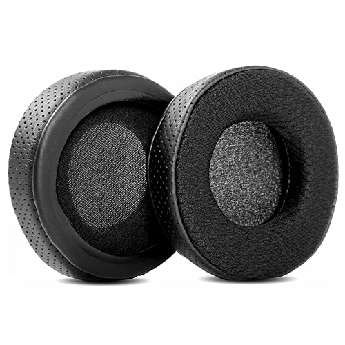 TaiZiChangQin Upgrade Ear Pads Ear Cushions Replacement Compatible with Sony MDR 7505 MDR-7505 MDR-V55 MDR V55 Headphone (Fabric Earpads Black)