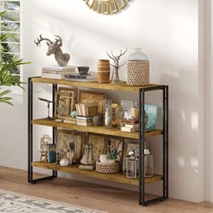 HCHQHS 3 Tier Open Bookshelf 47 Inches and 40 Inches