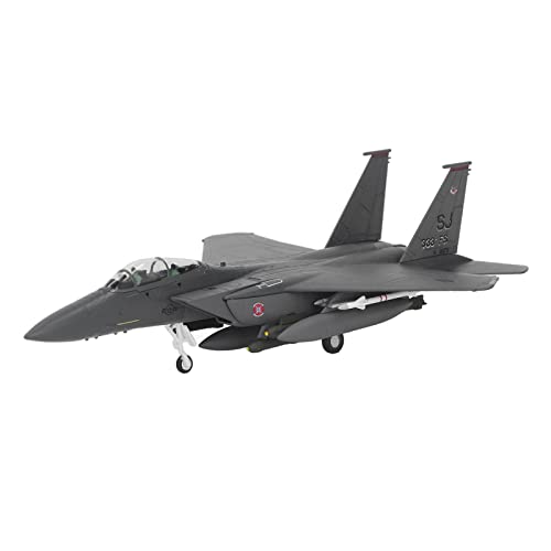 Rushbom 1:100 Airplane Scale Fighter Aircraft Model Highly Simulated Alloy Planes Model for Collection Decoration