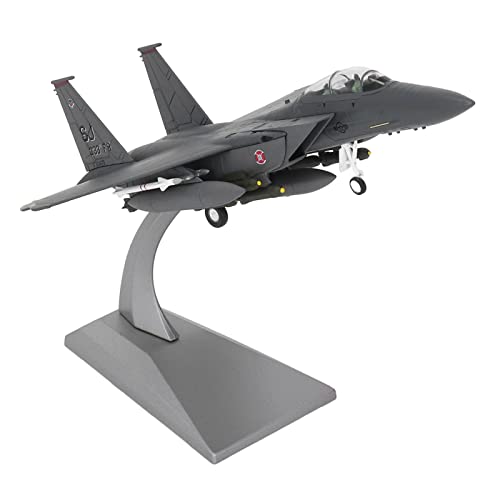 Rushbom 1:100 Airplane Scale Fighter Aircraft Model Highly Simulated Alloy Planes Model for Collection Decoration